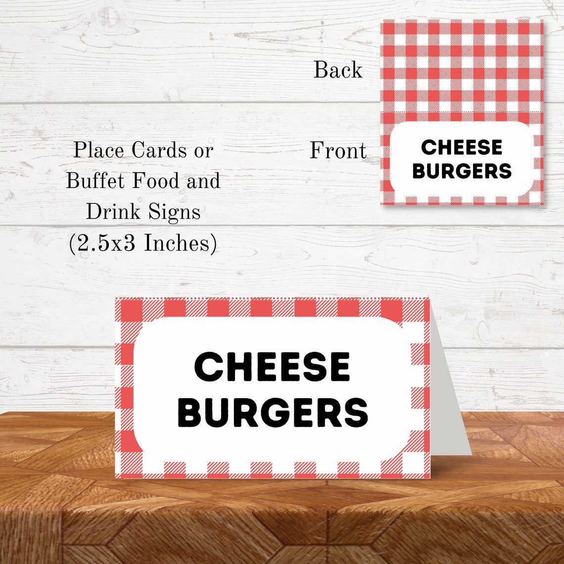 EDITABLE Picnic Event Bundle Flyer, Poster, Buffet Cards, Tickets ...