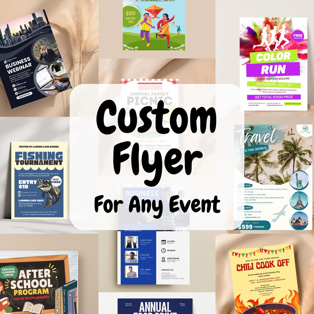 Custom Flyer | Made to Order Flyer | Personalized for You | Create A ...