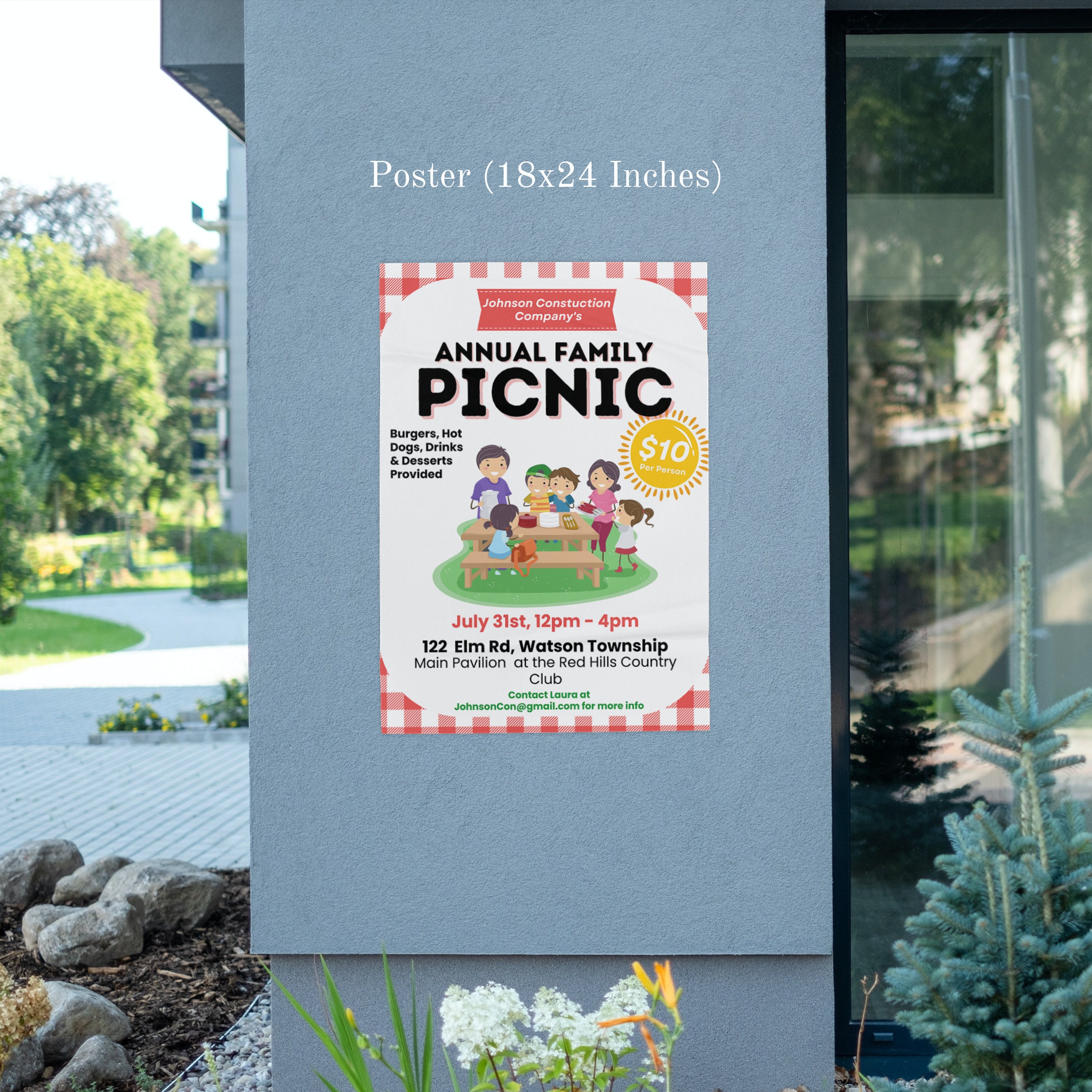 EDITABLE Picnic Event Bundle Flyer, Poster, Buffet Cards, Tickets ...