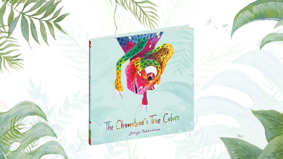 The Chameleon's True Colours - Children's 3- 6 Picture Book - Book ...