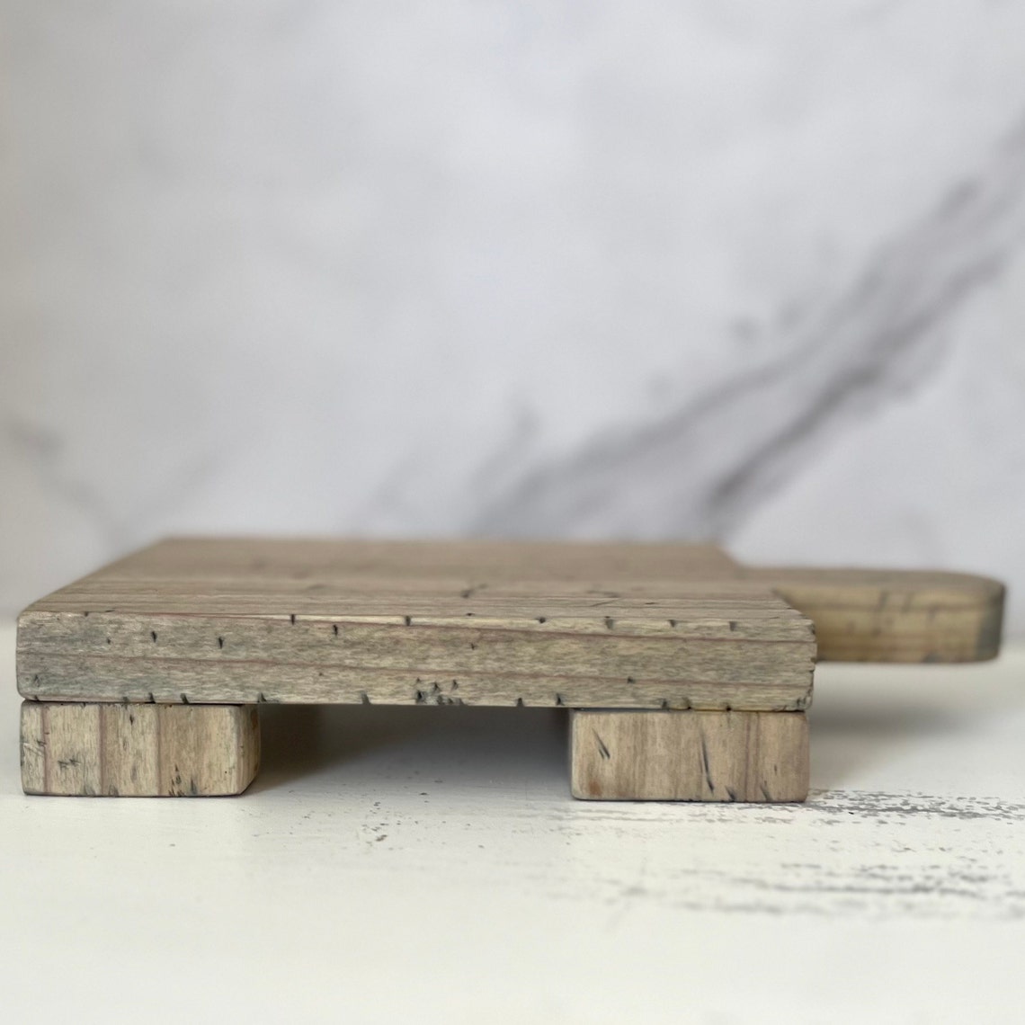 Handcrafted Rustic Wood Display Shelf Small Soap or Plant Stand Wooden ...