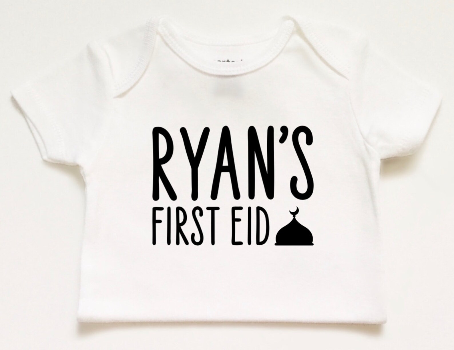 Personalized My First 1st Eid Bodysuit, Ramadan Kareem, Mubarak, Happy ...