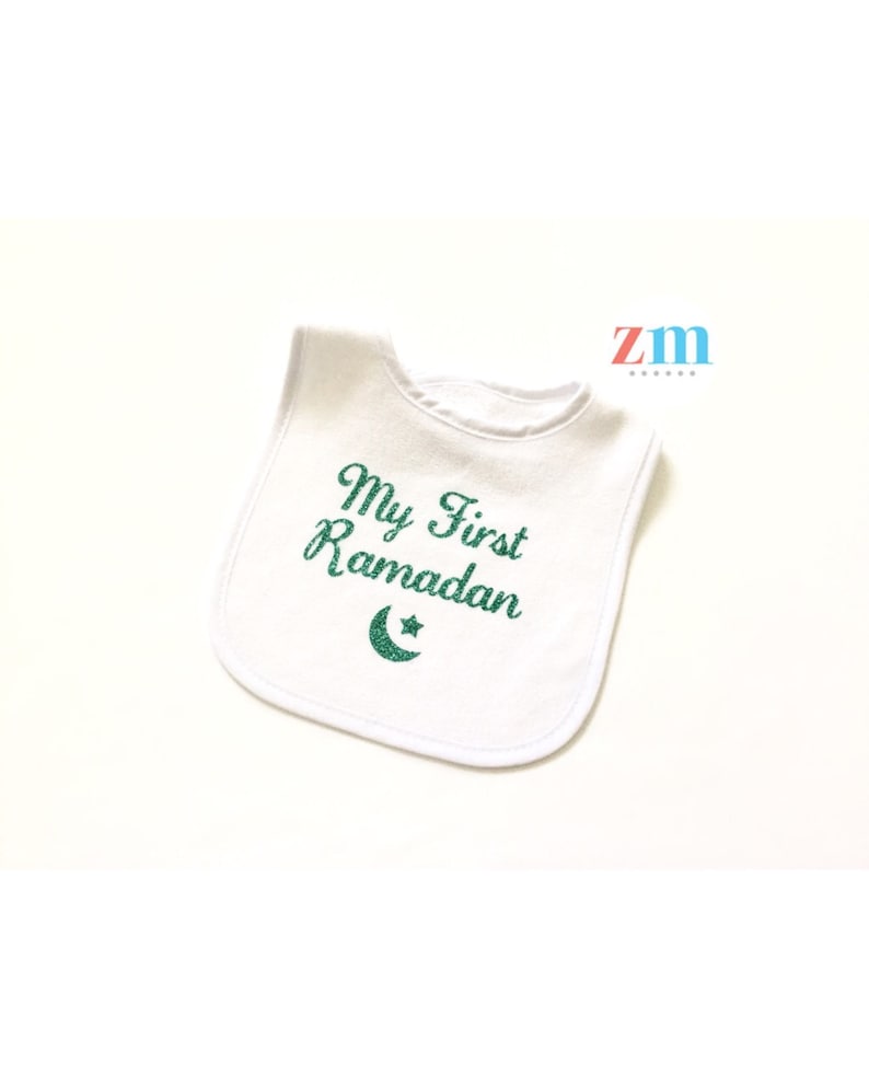 My First Eid Ramadan bib set Islamic baby bib Muslim baby | Etsy