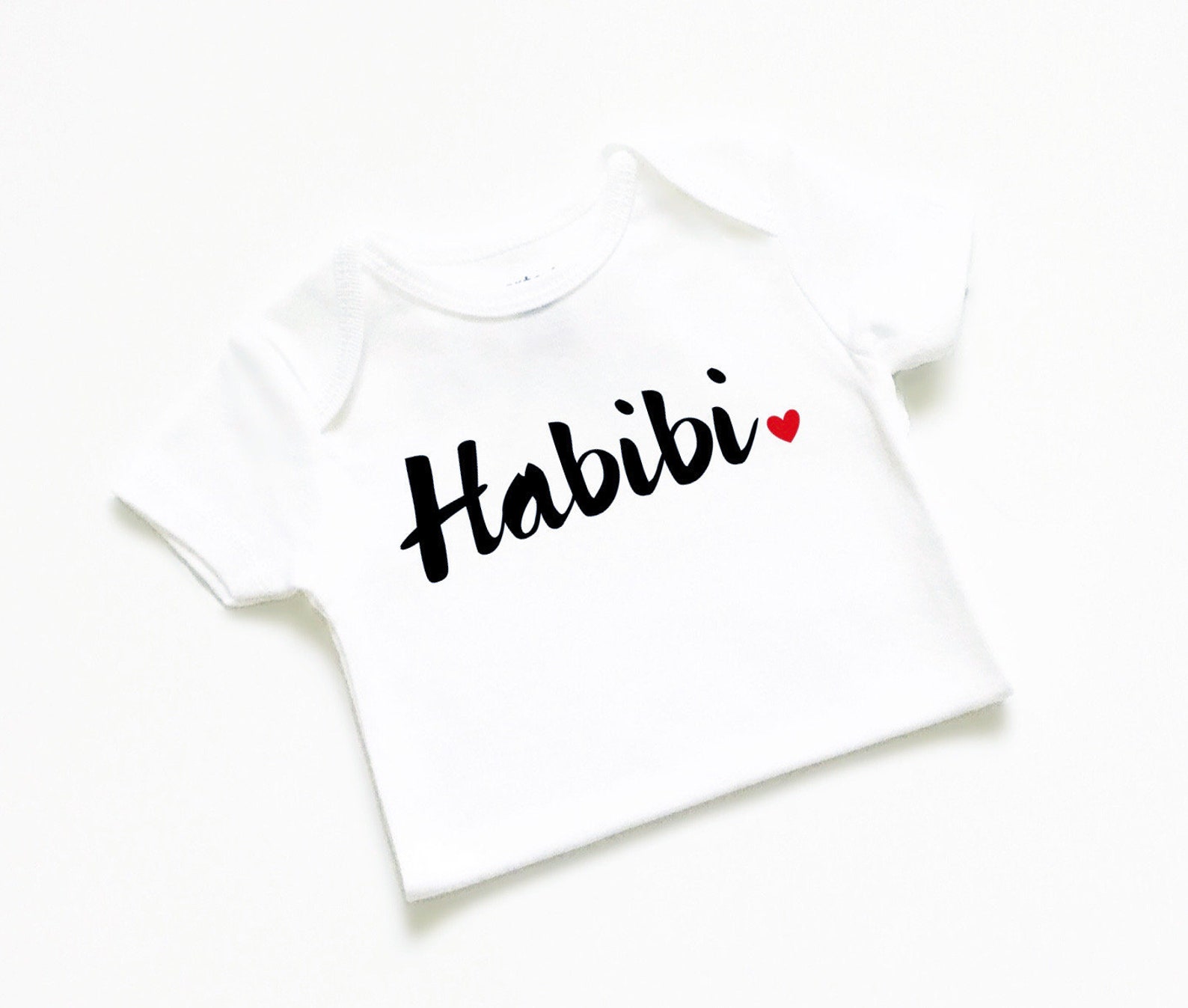Habibi Habibti Heart Bodysuit, Beloved, Arabic, Valentine's Day ...