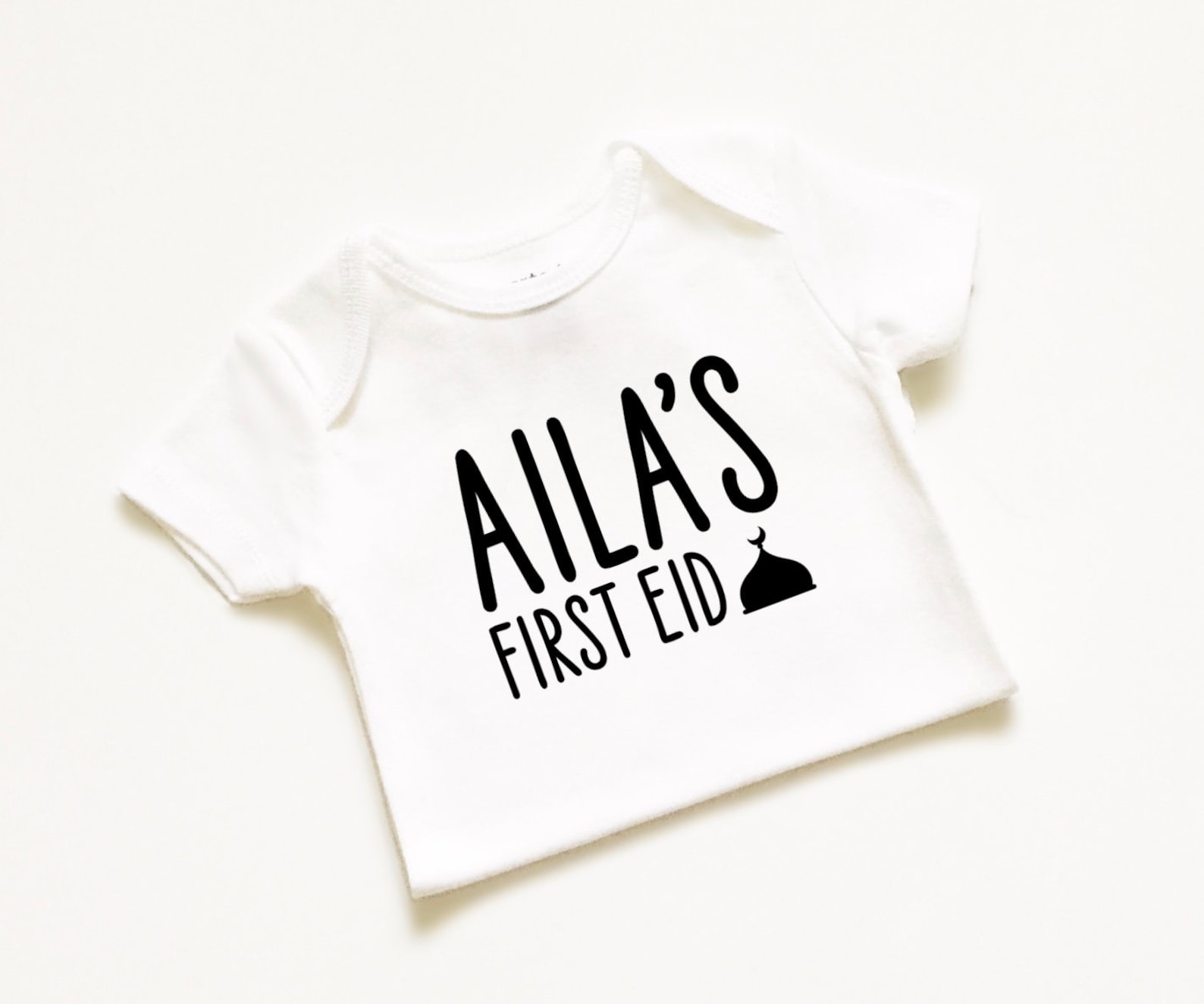 Personalized My First 1st Eid Bodysuit, Ramadan Kareem, Mubarak, Happy ...