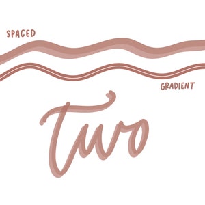 Multi-line iPad Lettering Procreate Brush Bundle - Etsy