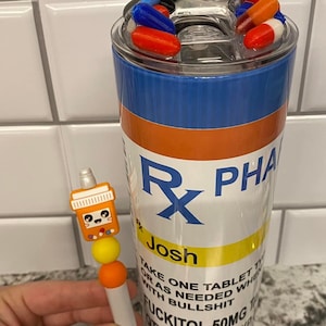 Fukitol Medicine Prescription Pill RX Pharmacy 20oz Insulated Tumbler ...