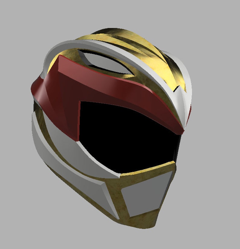 Ryu Ranger Helmet 3D Model - Etsy
