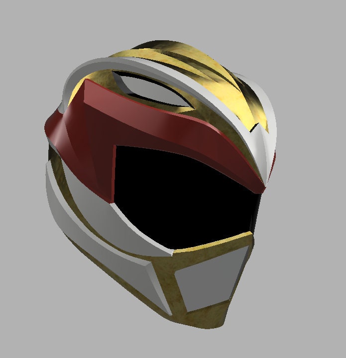 Ryu Ranger Helmet 3D Model - Etsy