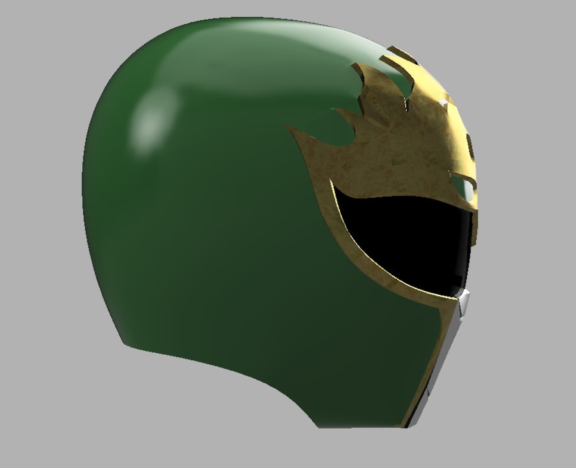 Dairanger Green 3D Model - Etsy