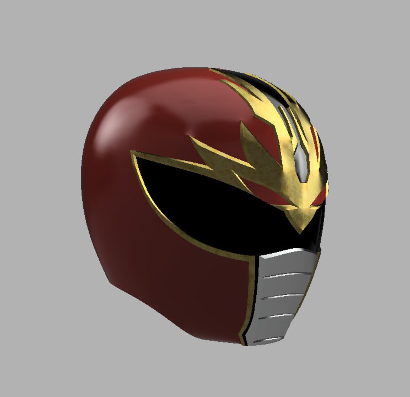 Dairanger Red 3D Model - Etsy