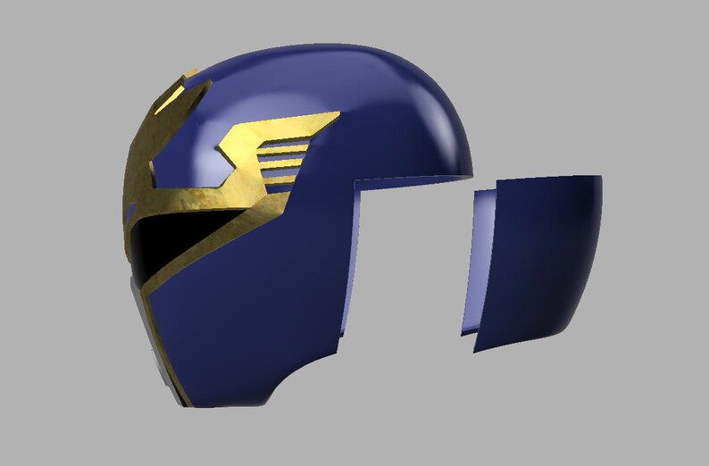 Dairanger Blue 3D Model - Etsy