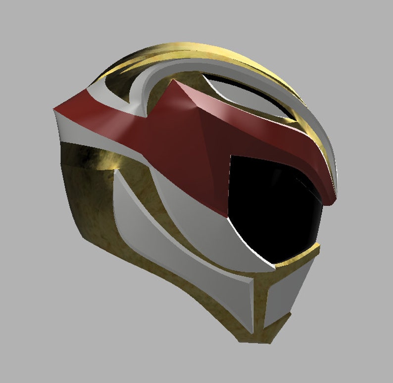 Ryu Ranger Helmet 3D Model - Etsy