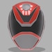 SPD Red Ranger Helmet 3D Model - Etsy