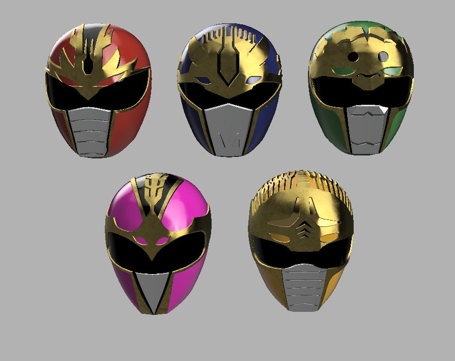 Dairanger Combo Pack 3D Models - Etsy