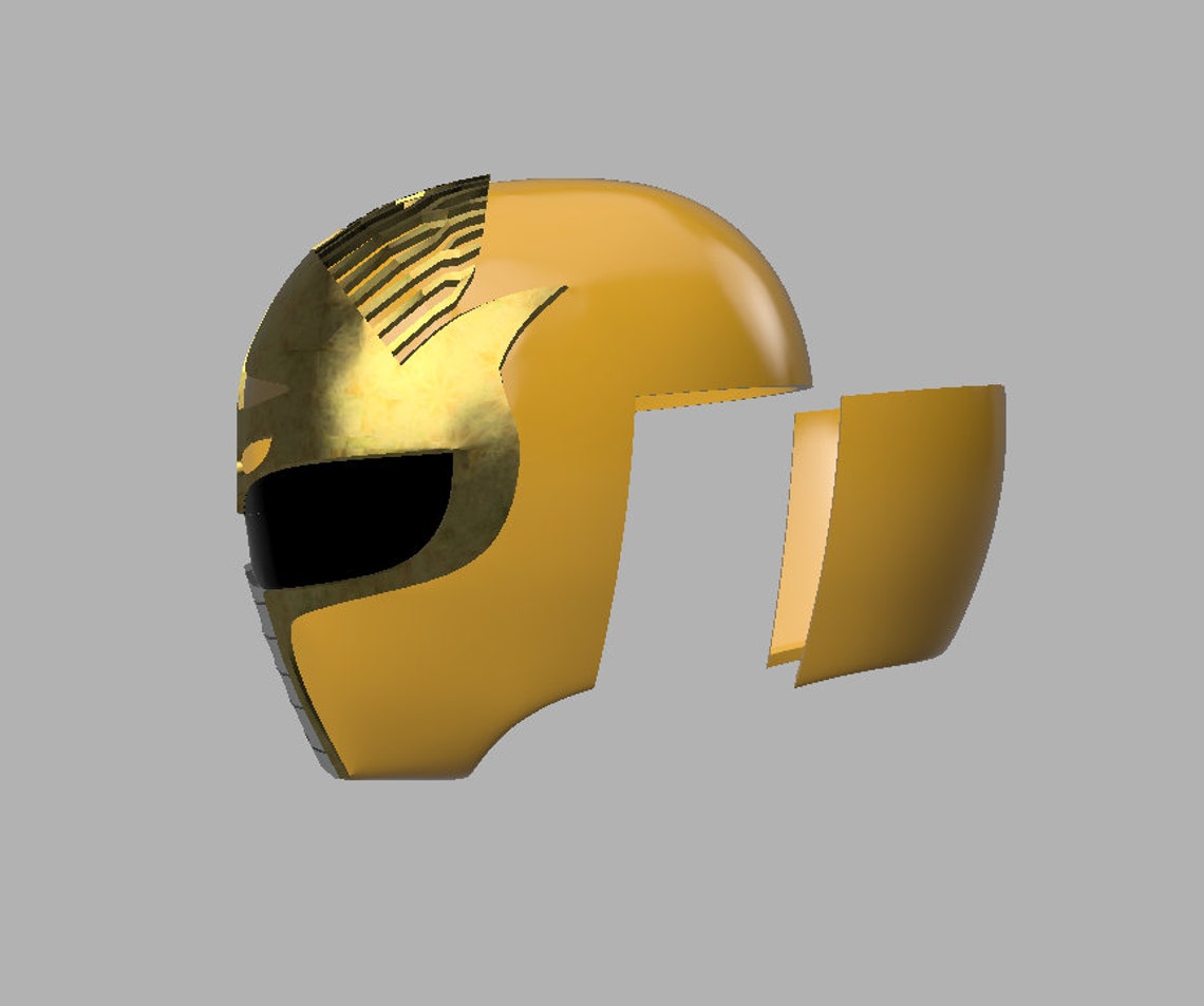 Dairanger Yellow 3D Model - Etsy