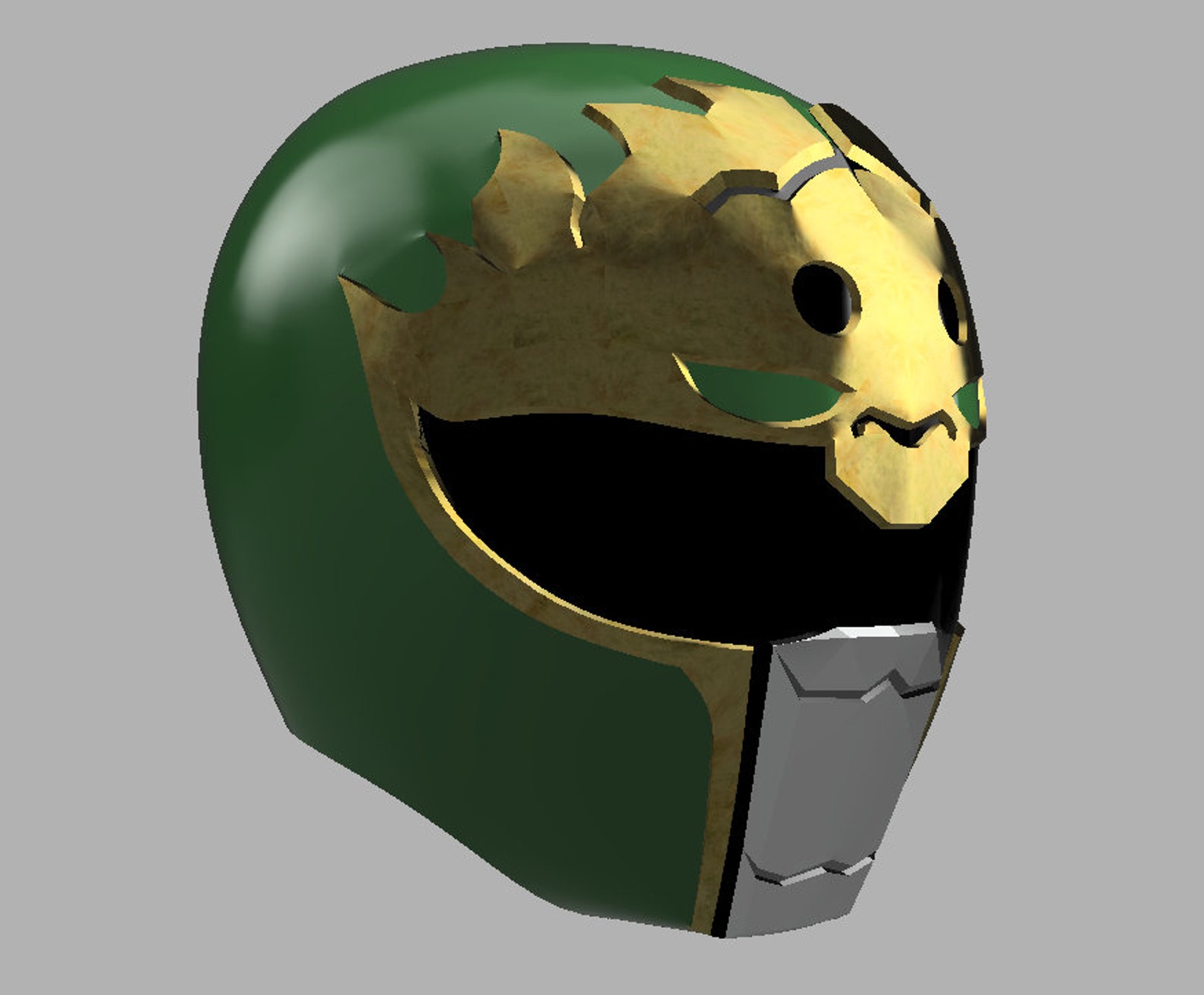 Dairanger Green 3D Model - Etsy