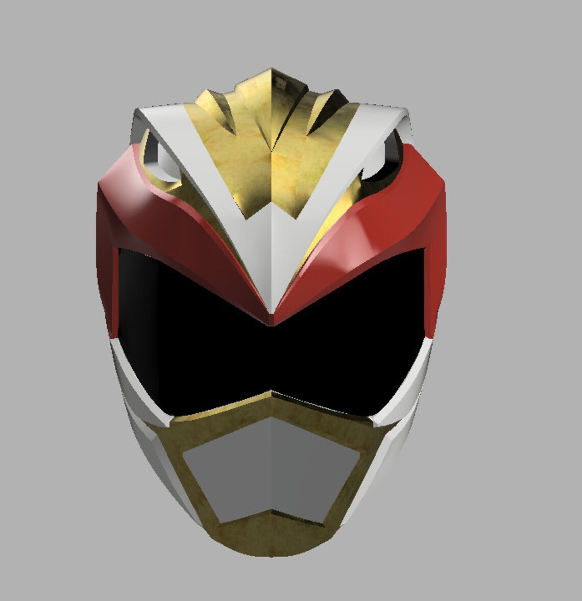 Ryu Ranger Helmet 3D Model - Etsy
