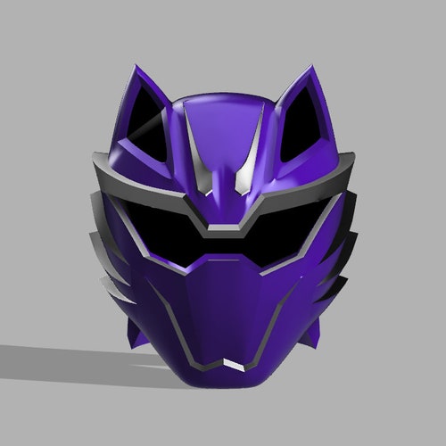 Violet Wolf Ranger From Jungle Fury for 3D Printing 3D Print - Etsy