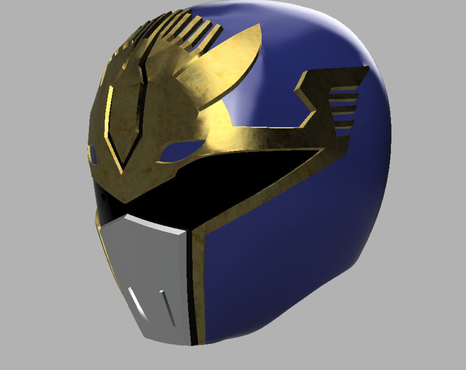 Dairanger Blue 3D Model - Etsy