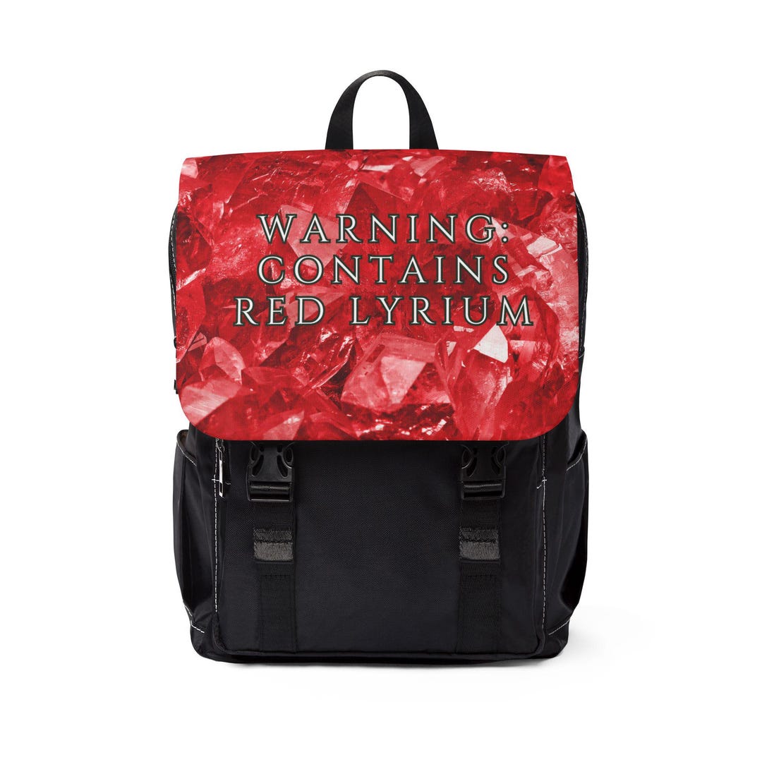 Dragon Age Red Lyrium Convention Backpack | Dragon Age Backpack, Dragon ...