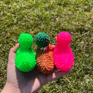 Loomigurumi Duck Rainbow Loom Animal - Etsy