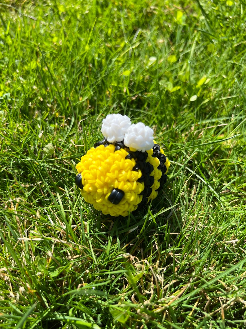 Loomigurumi Bee Rainbow Loom Animal | Etsy