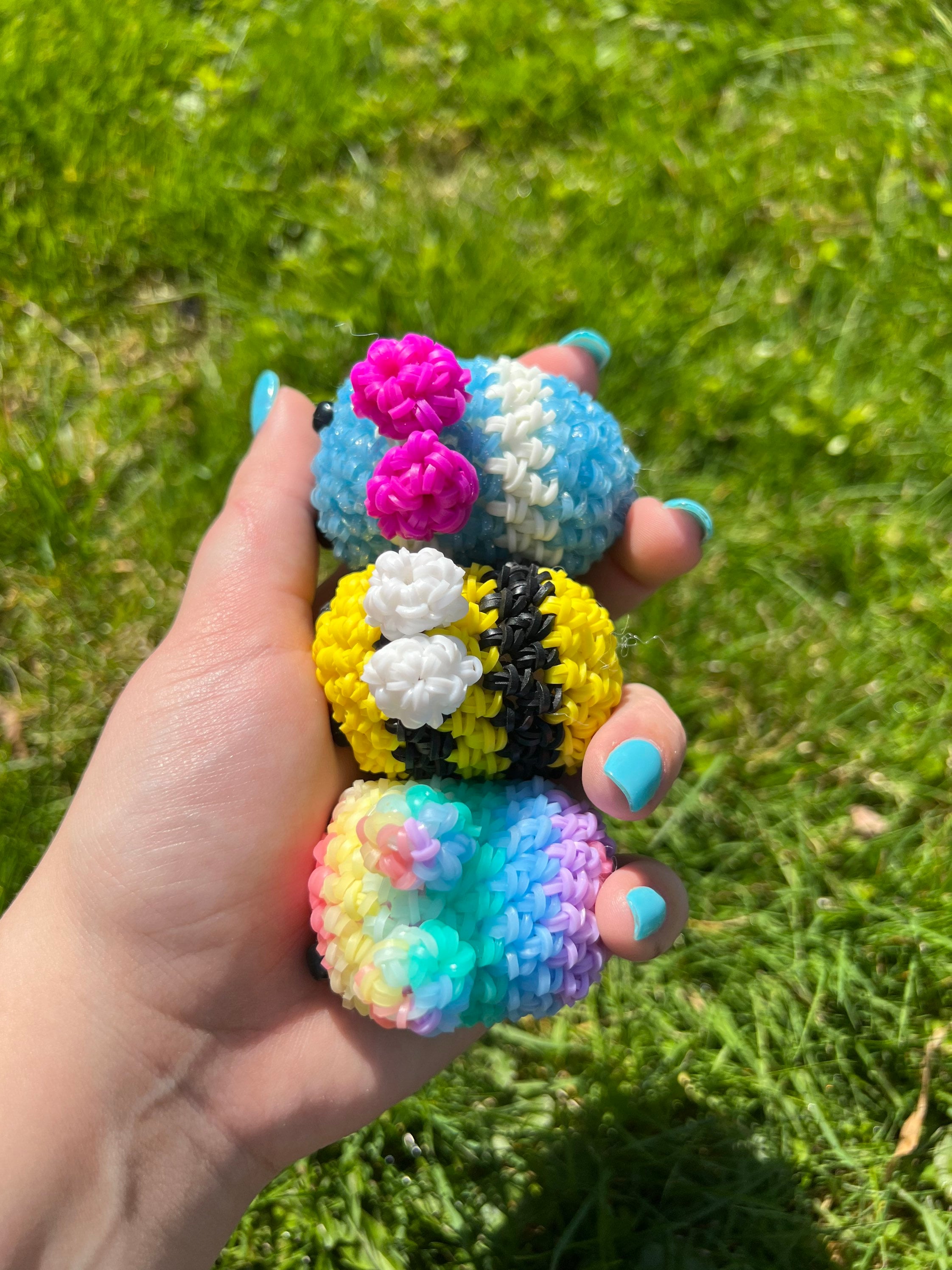 Loomigurumi Bee Rainbow Loom Animal - Etsy