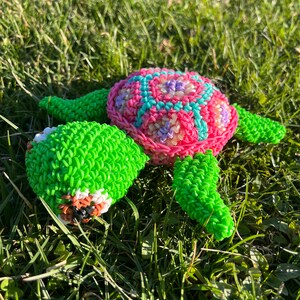 Loomigurumi Sea Turtle Rainbow Loom Animal - Etsy