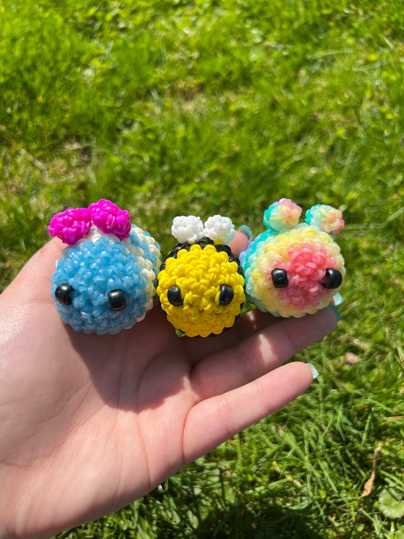 Loomigurumi Bee Rainbow Loom Animal - Etsy