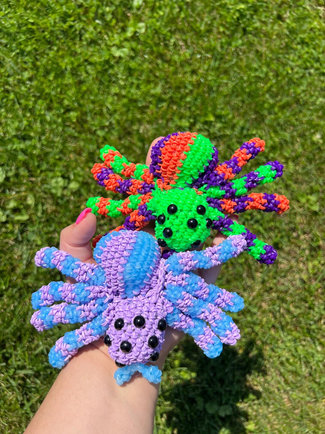 Loomigurumi Spider Rainbow Loom Animal - Etsy