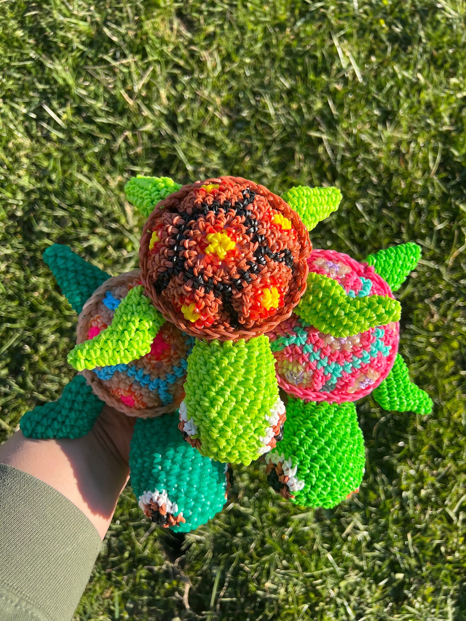 Loomigurumi Sea Turtle Rainbow Loom Animal - Etsy