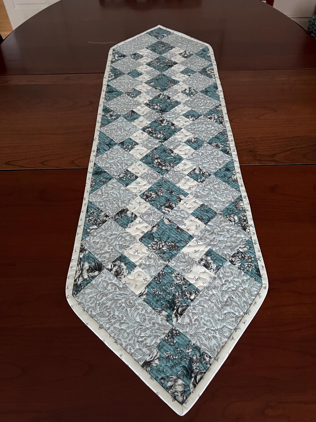 Quilted Wildflower Pathway Table Runner 13"x47" - Etsy