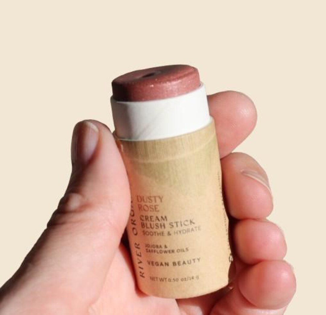 Vegan Blush Stick in "dusty Rose" Color Made With Organic and Vegan ...