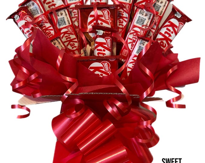 Kitkat Chocolate Bouquet Kit Kat Gift Birthday Gift Thinking of You ...