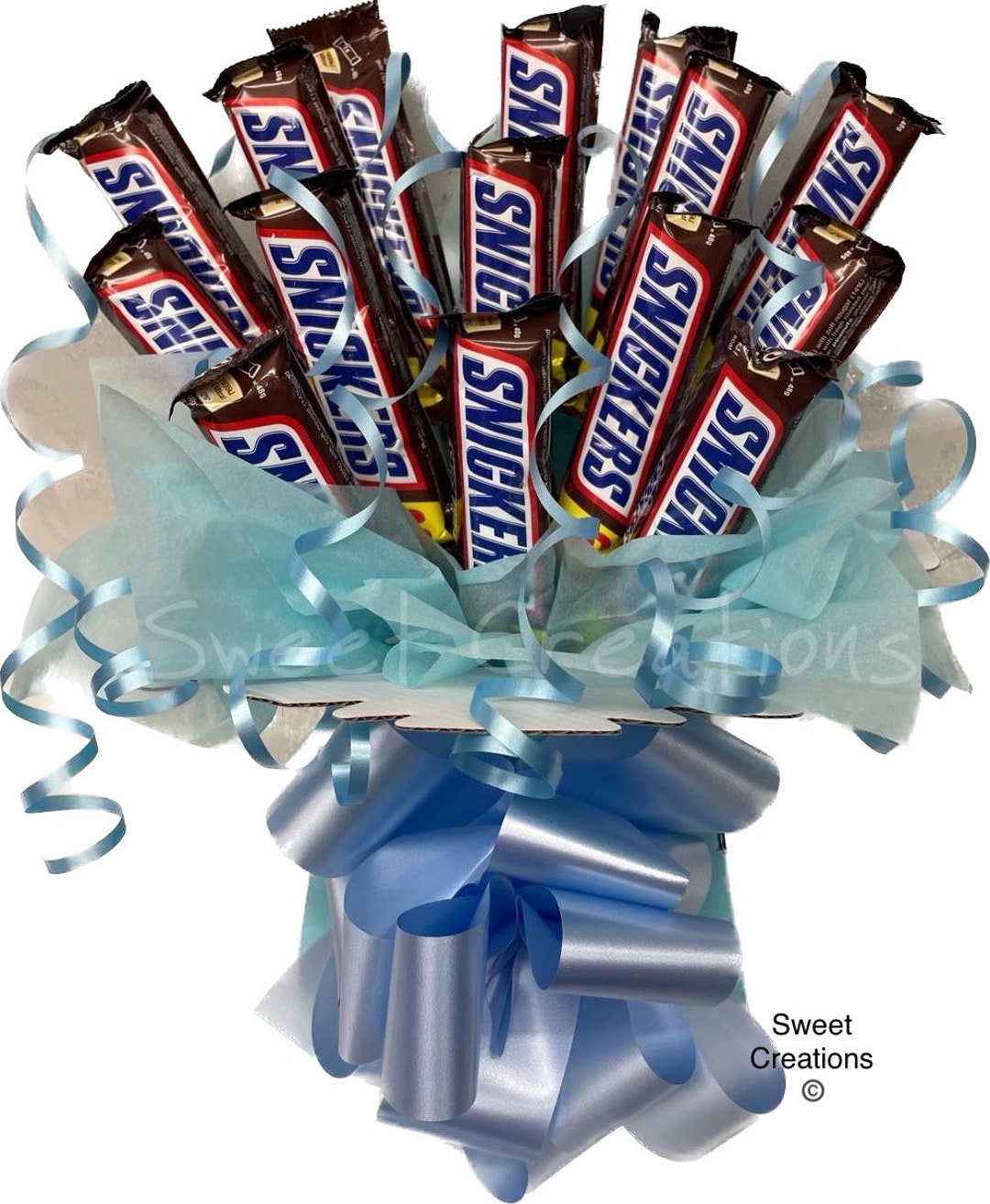 Snickers Chocolate Bouquet SWEET CREATIONS Sweet Hamper Gift - Etsy