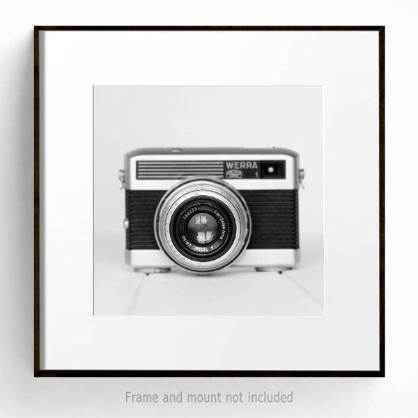 Vintage Camera Print - Etsy
