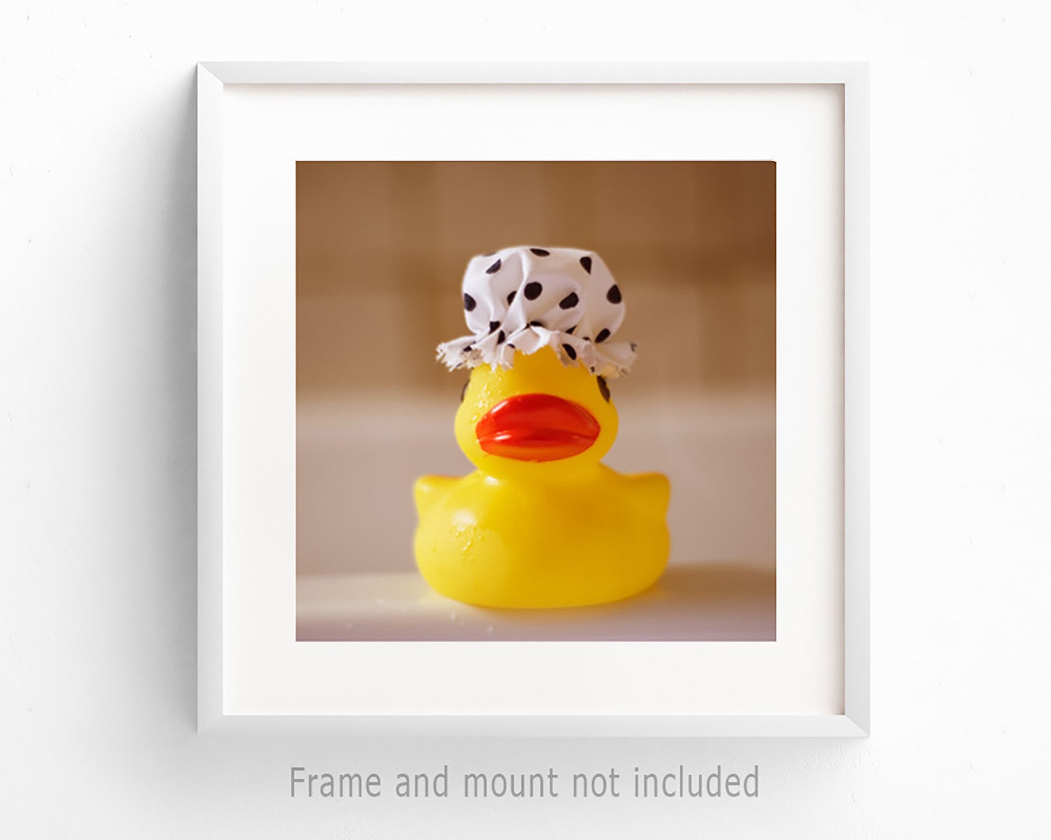 Set of 3 Rubber Duck Bath Prints Bathroom Wall Art Set | Etsy