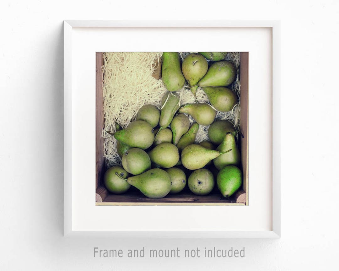 Kitchen Wall Art, Modern Farmhouse, Square Print, Autumn Print, Cooking ...