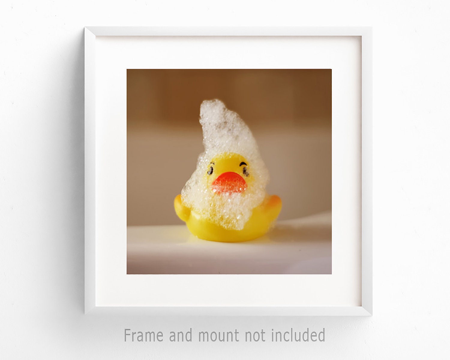 Set of 3 Rubber Duck Bath Prints Bathroom Wall Art Set | Etsy