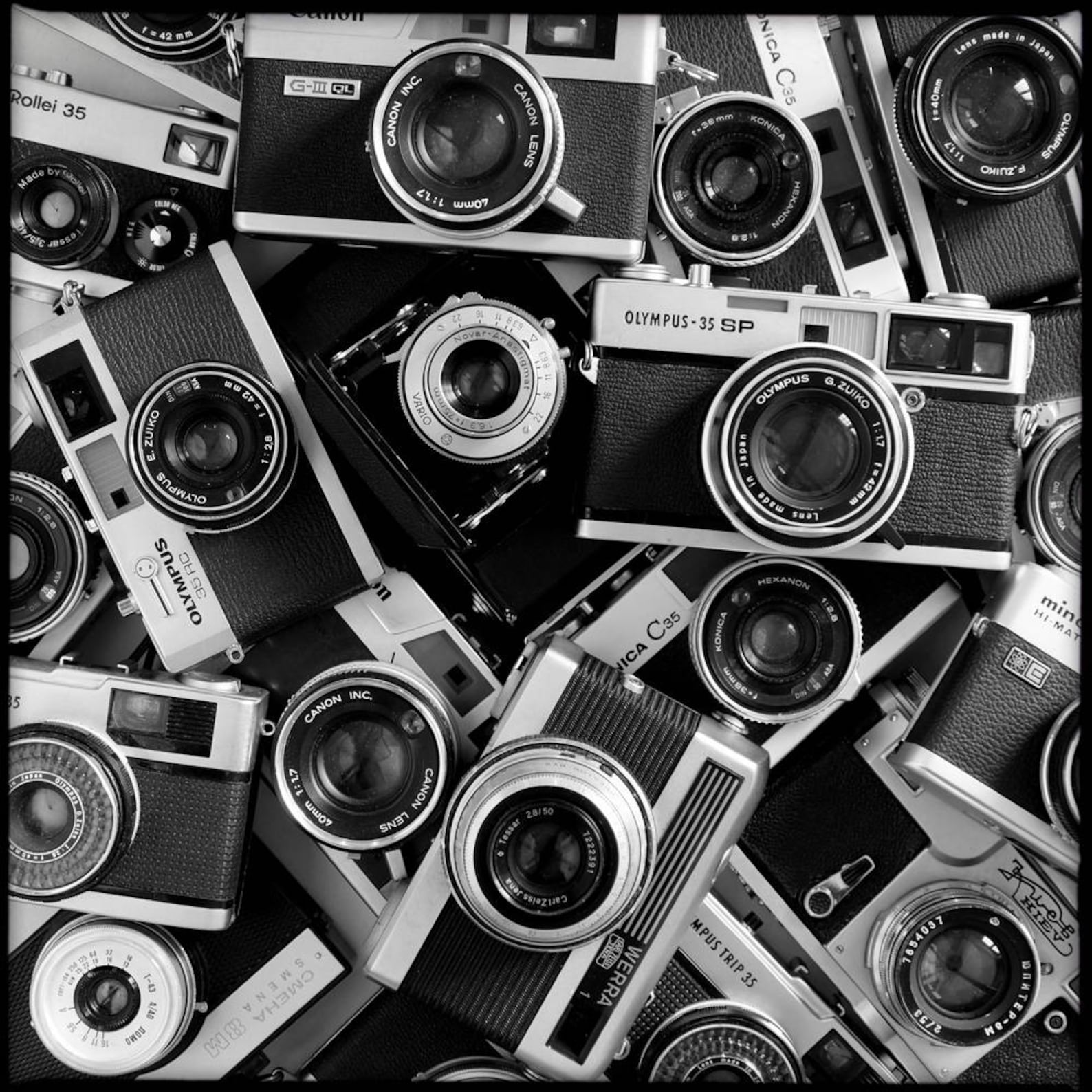 Vintage Camera Set of 4 Prints Camera Wall Art Gift for - Etsy UK