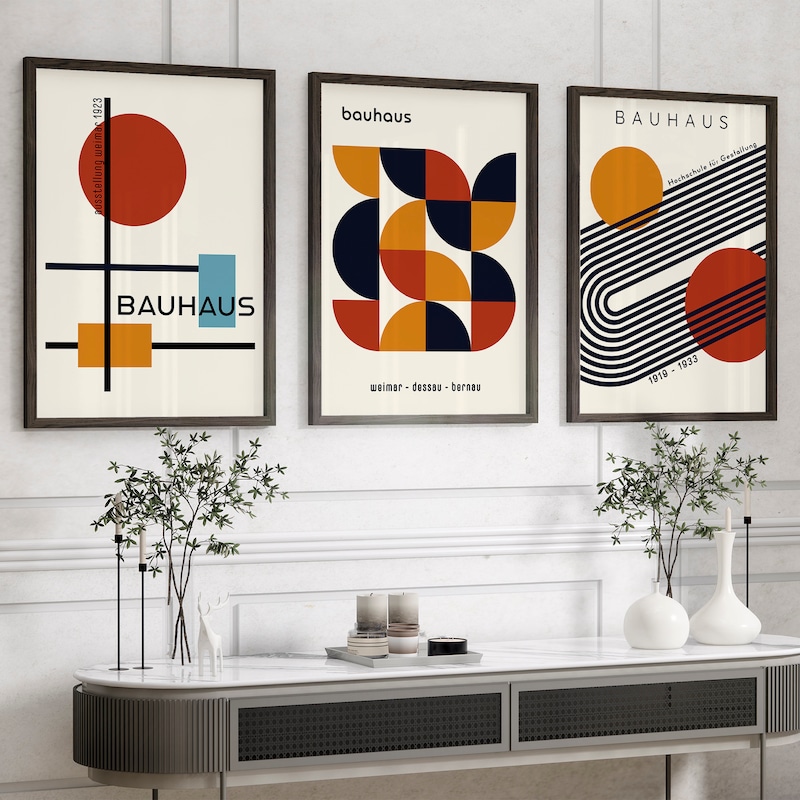 Modern Art Poster - Etsy