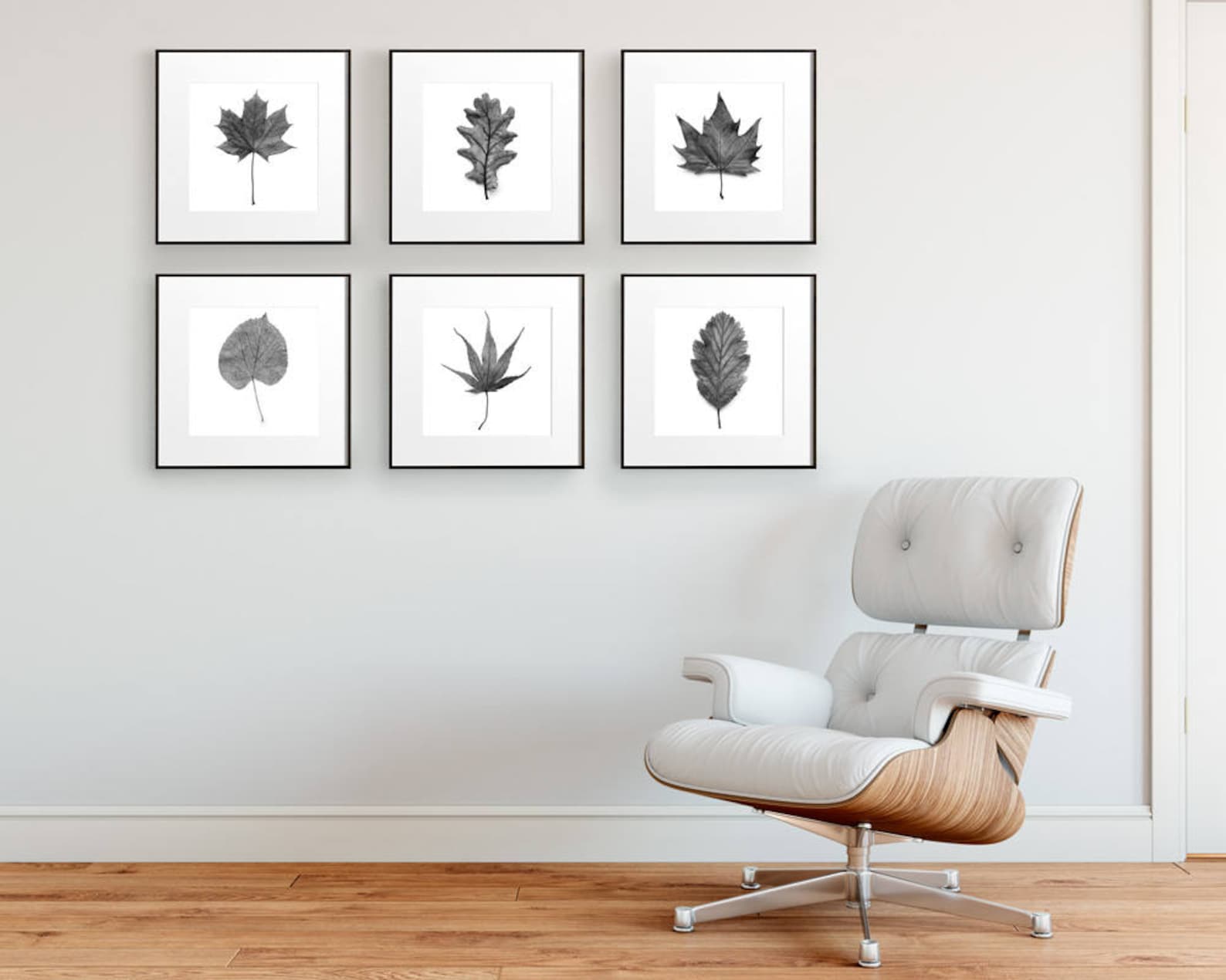 Large Botanical Prints Leaf Art Prints Botanical Wall Art - Etsy