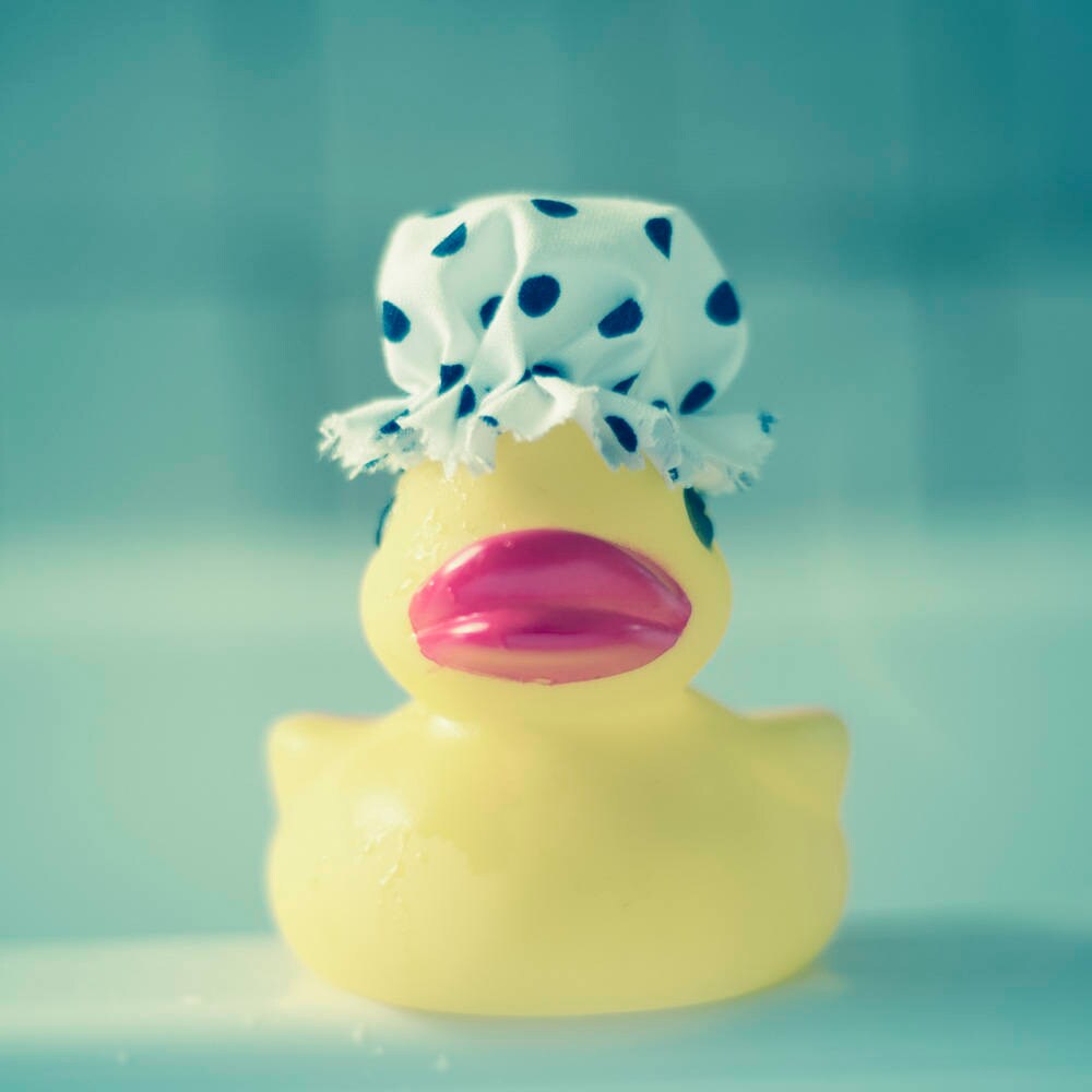 Set of 3 Cute Rubber Duck Prints Bathroom Wall Art Set Kid's Bathroom ...