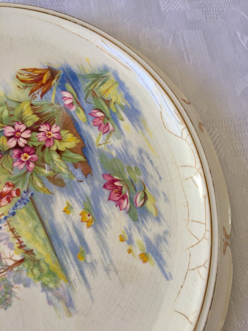 Edwardian Falcon Ware Bread Plate. Bread Platter. Vintage - Etsy