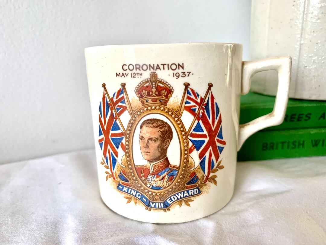Commemorative Coronation Edward VIII 1937 Cup. - Etsy