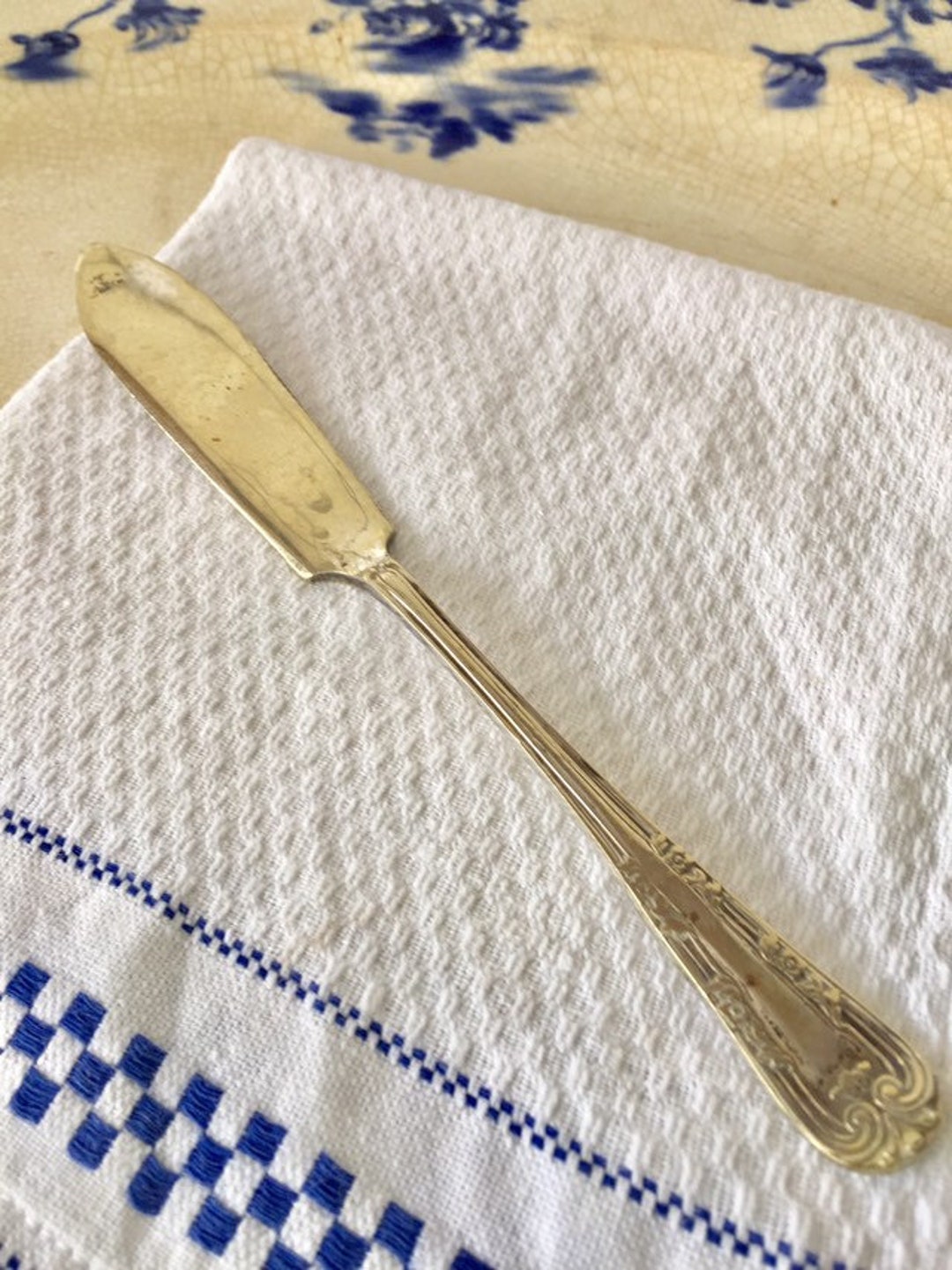 Silver Plated EPNS Vintage Jam Knife / Vintage Butter Knife. - Etsy