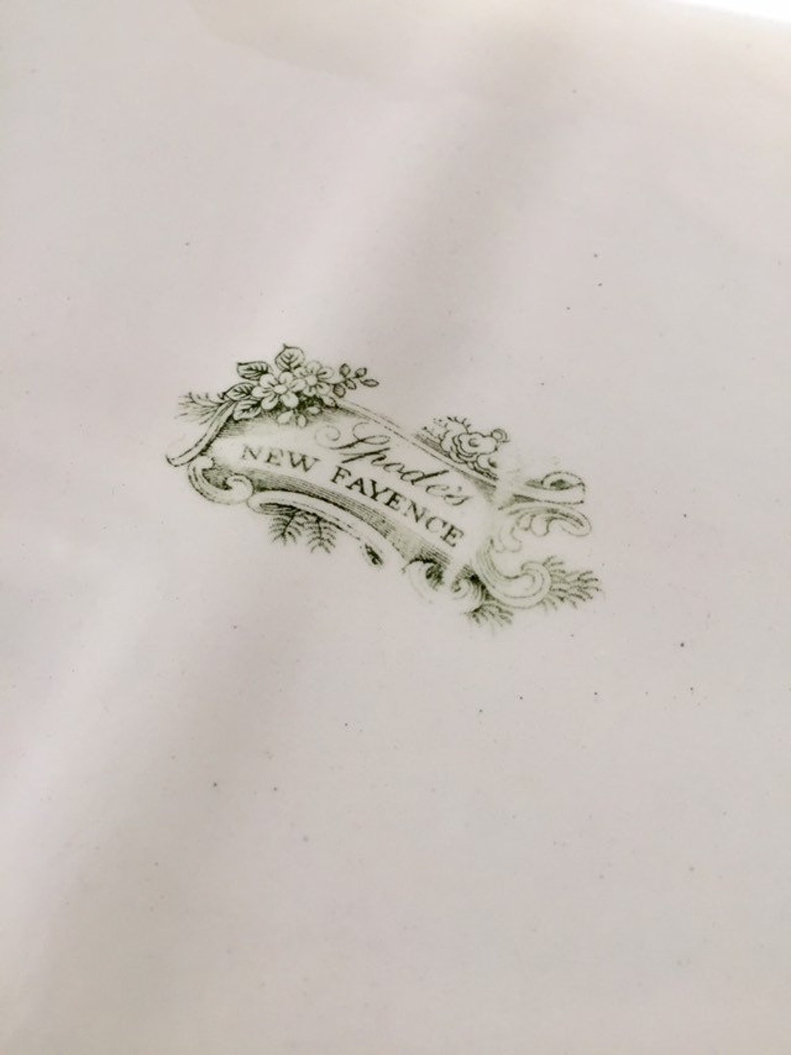 Huge Antique Spode 'new Fayence' Georgian Meat Plate. - Etsy