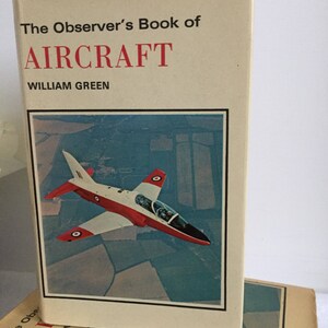Vintage 1975 Observers Guide Book to Aircraft. - Etsy