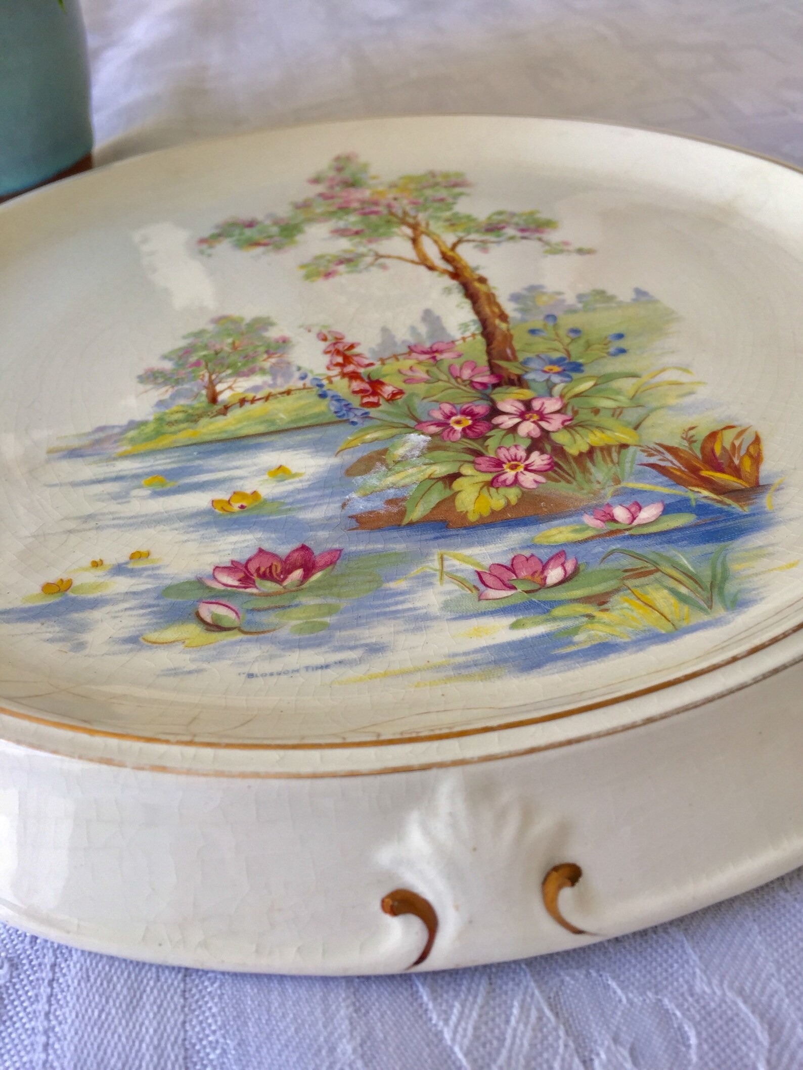 Edwardian Falcon Ware Bread Plate. Bread Platter. Vintage - Etsy